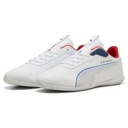 Sneaker Puma "BMW M Motorsport Neo Cat 3.0 Sneakers Erwachsene", Damen, Gr. 44, rot (wei&szlig; pop rot), Obermaterial: Synthetik, Textil. Futter: Textil. Innensohle: Textil. Laufsohle: Gummi, Schuhe Sneaker
