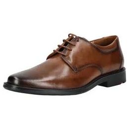 Schn&uuml;rschuh Lloyd "Lloyd Businessschuhe Glattleder", Herren, Gr. 42, braun (cognac), Glattleder, Schuhe Schn&uuml;rschuh