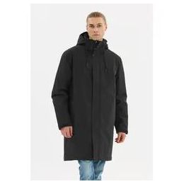 Parka WHISTLER "Volcan", Herren, Gr. L, schwarz, 100% Polyester, unifarben, lang, ohne Ausschnitt, Jacken Parka, Mit 10.000 mm Wassers&auml;ule