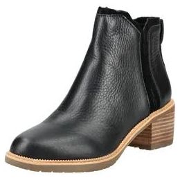 Toms Shoes Stiefelette TOMS "TOMS Stiefelette Leder", Damen, Gr. 40, schwarz, Leder, Schuhe Stiefelette