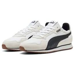 Sneaker Puma "SOFTRIDE ST MILER", Damen, Gr. 37, wei&szlig; (vapor gray, Puma schwarz, Puma wei&szlig;), Synthetik, mehrfarbig, Schuhe Sneaker, mit klassischem Design, Obermaterial aus Synthetik, Schn&uuml;rverschluss