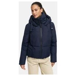 Winterjacke Marikoo "Ninikaa", Damen, Gr. S, navy, Obermaterial: 100% Polyester; Futter: 100% Polyester; Wattierung: 100% Polyester; &Auml;rmelfutter: 100% Polyester, Jacken Winterjacke, kurze Winterjacke mit extra hohem Windschutzkragen