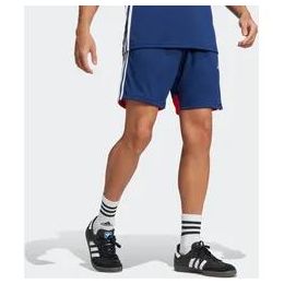 Trainingsshorts Adidas PERFORMANCE "TIRO 25 ESSENTIALS", Herren, Gr. XL, N-Gr, blau (team navy blau, rot, normal, gr.), Obermaterial: 100% Polyester, Hosen