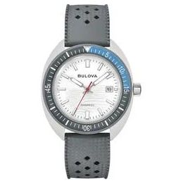 Quarzuhr Bulova, grau, Armbanduhren, Herren, Quarzuhr, Armbanduhr, Herrenuhr, analog, Tag