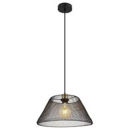 Globo LIGHTING H&auml;ngeleuchte "BAKU", schwarz, 1 Stk., Leuchten, H&auml;ngelampe/Pendelleuchte/Esszimmer/Wohnzimmer/Esstisch, H&auml;ngeleuchte