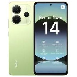 Xiaomi Smartphone "Redmi Note 14", gr&uuml;n, 128 GB, Mobiltelefone