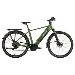 E-Bike Adore "28" Alu Trekking E-Bike ATX-670 Mittelmotor 60NM / 15Ah Gr&uuml;n matt" Gr. 53, schwarz (gr&uuml;n, schwarz), Elektrofahrr&auml;der, Herren, 53cm, 28 Zoll (71,12cm), Pedelec, Elektrofahrrad f&uuml;r Herren