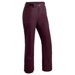 Skihose Maier Sports "Majelletta W", Herren, Gr. 46, Normalgr&ouml;&szlig;en, lila (purpurviolett), 100% Polyester, Hosen Skihose, Damen Schneehose wasserdicht 4-Wege-Stretch Regular Fit