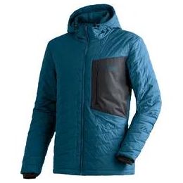 Funktionsjacke Maier Sports "Donovaly M", Herren, Gr. 56, blau (saphirblau), 90% Polyamid, 10% Elasthan, Jacken Funktionsjacke, Herren Outdoorjacke, Primaloft Jacke mit 3 RV-Taschen und Kapuze
