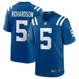 Footballtrikot Nike "Nike Trikot Indianapolis Colts NFL Home Jersey Richardson 5", Herren, Gr. L, blau (mehrfarbig), 100% Polyester, Trikots