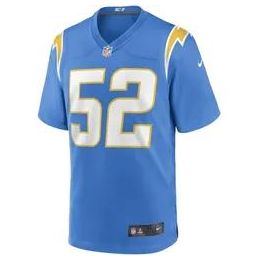 Footballtrikot Nike "Nike Trikot Los Angeles Chargers NFL Home Game Jersey Mack 52", Herren, Gr. L, mehrfarbig, 100% Polyester, Trikots