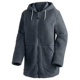 Fleecejacke Maier Sports "Cheviot W", Herren, Gr. 38, grau, 100% Polyester, Jacken Fleecejacke, atmungsaktives Damen Fleece, weiter Schnitt