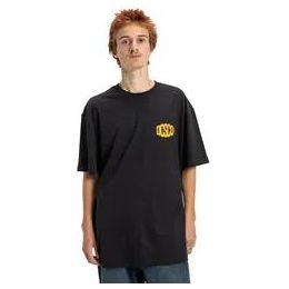 T-Shirt DC Shoes "Squash It", Herren, Gr. S, schwarz, Obermaterial: 75% Walkfrottier, 25% Walkfrottier;, Shirts T-Shirt