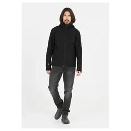 Softshelljacke WHISTLER "Rodney V2", Herren, Gr. 3XL, schwarz, 100% Polyester, mehrfarbig, unifarben, normal, ohne Ausschnitt, Jacken Softshelljacke, in atmungsaktiver Qualit&auml;t