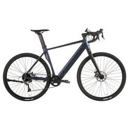 E-Bike Adore "28" Alu Gravel Tourenfahrrad GTR-770 Heckmotor 35NM / 9,8Ah" Gr. 52, schwarz (blau, schwarz), Elektrofahrr&auml;der, Herren, 52cm, 28 Zoll (71,12cm), Pedelec, Elektrofahrrad f&uuml;r Herren