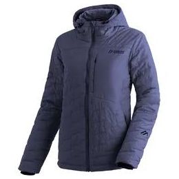 Funktionsjacke Maier Sports "Donovaly W", Herren, Gr. 44, blau (dunkelblau), 90% Polyamid, 10% Elasthan, Jacken Funktionsjacke, Damen Outdoorjacke, Primaloft Jacke mit 3 RV-Taschen und Kapuze
