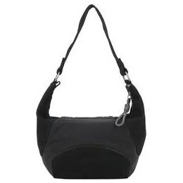 Henkeltasche Fritzi aus Preussen "Sky Mix Anthra Black", Damen, Gr. B/H/T: 6cm x 24cm x 32cm, grau, Nylon, unifarben, Taschen, mit tollem, weichem Handfeel