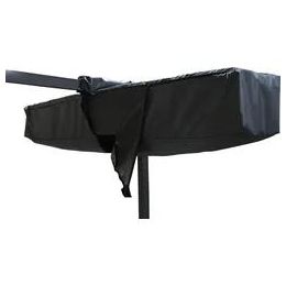 Schutzdach siena GARDEN, grau (anthrazit), B:43cm L:252cm, Polyester, Markisenschutzd&auml;cher