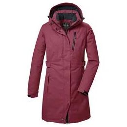 Parka Killtec "KOW 303 WMN PRK", Damen, Gr. 44, pflaume, Obermaterial: 100% Polyester;Futter: 100% Polyester;F&uuml;llung: 100% Polyester, Jacken Parka, Wasserdichter, atmungsaktiver Damenparka mit abnehmbarer Kapuze