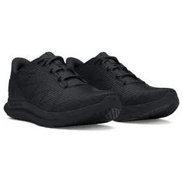 Laufschuh Under Armour "UA Charged Speed Swift", Damen, Gr. 47,5, schwarz (schwarz, schwarz), Textil, Schuhe Laufschuh