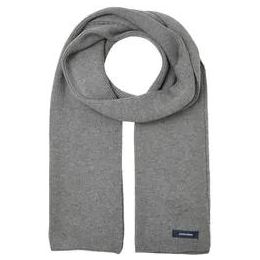 Jack & Jones Strickschal JACK & JONES "JACDNA KNIT SCARF NOOS", Herren, grau (grau melange), Strick, Kunstfaser, unifarben, Modet&uuml;cher