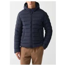 Daunenjacke COLMAR "MENS DOWN JACKET", Herren, Gr. 52, blau (marine, blau), Web, Obermaterial: 100% Nylon. Futter: 100% Nylon. Wattierung: 90% Entendaune, 10% Entenfeder, unifarben, regular fit normal, hoch geschlossener Ausschnitt, abgerundeter Saum, Jacken Daunenjacke
