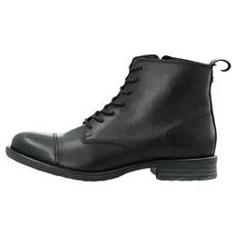 Ca'Shott Stiefel CA'SHOTT "Ca'Shott Ankle boots CASEMMA", Damen, Gr. 37, Normalschaft, schwarz (schwarz, schwarz), Obermaterial: 100% Leder, Schuhe Stiefel