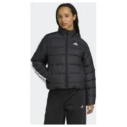 Steppjacke Adidas SPORTSWEAR "ESSENTIALS CLIMAWARM 3-STREIFEN SYNTHETIK-N", Damen, Gr. XL, schwarz, Obermaterial: 100% Polyester, Jacken Steppjacke