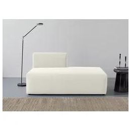 Chaiselongue "LYZA Open end, Loungem&ouml;bel zum Relaxen, Ma&szlig;e B/T/H: 152/96/74 cm", beige (creme), B:152cm H:74cm T:96cm, 100% Polyester, LeGer Home by Lena Gercke, Sofas, Chaiselongue, als Modul oder separat verwendbar, f&uuml;r individuelle Zusammenstellung