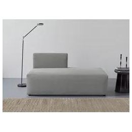 Chaiselongue "LYZA Open end, Loungem&ouml;bel zum Relaxen, Ma&szlig;e B/T/H: 152/96/74 cm", grau (anthrazit), B:152cm H:74cm T:96cm, 100% Polyester, LeGer Home by Lena Gercke, Sofas, Chaiselongue, als Modul oder separat verwendbar, f&uuml;r individuelle Zusammenstellung