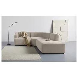 Ecksofa "LYZA L-Form links/rechts, Modularsofa, Ma&szlig;e B/T/H: 211/267/74 cm", taupe, B:211cm H:74cm T:267cm, 100% Polyester, LeGer Home by Lena Gercke, Sofas, Ecksofa, aus 3 Modulen, zusammen oder einzeln stellbar