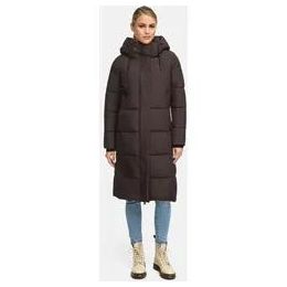 Winterjacke Marikoo "Chumanii", Damen, Gr. XXL, choco, Obermaterial: 100% Polyester; Futter: 100% Polyester; Wattierung: 100% Polyester; &Auml;rmelfutter: 100% Polyester, Jacken Winterjacke, mit Bel&uuml;ftungs&ouml;ffnungen am Jackensaum