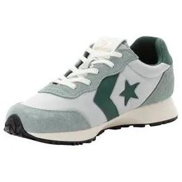 Sneaker Converse "Converse OMEGA TRAINER", Damen, Gr. 43, grau (mountain teal, rainwashed grau), Leder, Schuhe Sneaker
