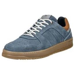 Sneaker Bullboxer "Bullboxer Sneaker Veloursleder", Herren, Gr. 43, jeans, Veloursleder, Schuhe Sneaker