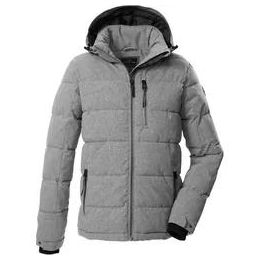 Steppjacke "GW 45 MN QLTD JCKT", Damen, Gr. M, grau, Obermaterial: 100% Polyester;Futter: 100% Polyester;F&uuml;llung: 100% Polyester, G.I.G.A. DX BY KILLTEC, Jacken Steppjacke, Wasserabweisende Steppjacke, abnehmbare Kapuze, verstellbare Details