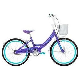 Kinderfahrrad Huffy "Girly Girl 20-Zoll Kinderfahrrad" Gr. 28, lila, Fahrr&auml;der, Kinder, 28cm, 20 Zoll (50,80cm) hinten: 20 Zoll (50,80cm)