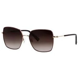 Sonnenbrille BRENDEL EYEWEAR "BRENDEL eyewear Sonnenbrille", Damen, lila (unkompliziertes aubergine), Sonnenbrillen Sonnenbrille