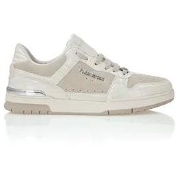 Sneaker Plein Sport "Lo-Top Turnschuhe", Damen, Gr. 41, Normalschaft, wei&szlig; (01, wei&szlig;), Schuhe Sneaker