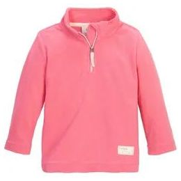 Fleecepullover "FISW 30 MNS FLC SHRT", M&auml;dchen, Gr. 86/92, dunkelros&eacute;, Obermaterial: 100% Polyester, FIRST INSTINCT BY Killtec, Sweatshirts Fleecepullover, Fleeceshirt mit Kinnschutz, reflektierenden Details und Namensetikett
