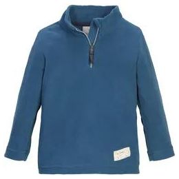 Fleecepullover "FISW 30 MNS FLC SHRT", M&auml;dchen, Gr. 86/92, dunkelpetrol, Obermaterial: 100% Polyester, FIRST INSTINCT BY Killtec, Sweatshirts Fleecepullover, Fleeceshirt mit Kinnschutz, reflektierenden Details und Namensetikett