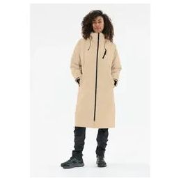 Parka WHISTLER "Bellway", Damen, Gr. 42, beige, 100% Polyester, unifarben, lang, ohne Ausschnitt, Jacken Parka, Im langen Schnitt mit optimalem Wetterschutz