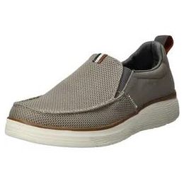 Slipper Bugatti "Bugatti Slipper Textil", Herren, Gr. 44, beige (taupe), Textil, Schuhe Slipper
