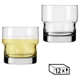 Gl&auml;ser-Set Libbey "D.O.F. Glas -NEWTON- 355 ml, &Oslash;: 9 cm, H: 9 cm, 12er Set", transparent, H:9cm &Oslash;:9cm, Glas, Trinkgef&auml;&szlig;e, hochwertig verarbeitet, im modernen Design