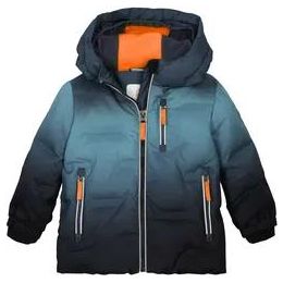 Steppjacke "FISW 39 MNS QLTD JCKT", Kinder, Gr. 86/92, blau (dunkelpetrol), Obermaterial: 100% Polyester;Futter: 100% Polyester;Futter 2:;F&uuml;llung: 100% Polyester, FIRST INSTINCT BY Killtec, Jacken Steppjacke, Winddichte, wasserabweisende Kinderjacke mit Fleece und Schneefang