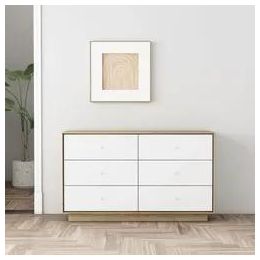 Kommode OTTO HOME "Blaire", natur, B:120cm H:70cm T:40cm, ABS-Kunststoff, FSC-zertifizierter Holzwerkstoff, Holzwerkstoff, MDF, Melamin, Sideboards, Kommode, kratzfeste Melaminoberfl&auml;che, ABS-Kanten und FSC-zertifiziertem Holz