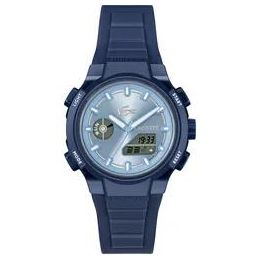 Digitaluhr Lacoste "LC33", blau, hellblau, Armbanduhren, Damen, Digitaluhr, Quarzuhr, Armbanduhr, Damenuhr, Herrenuhr, Silikonarmband, digital