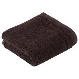 G&auml;stehandt&uuml;cher Vossen "Vienna Style Supersoft", braun (schwarz braun), B:30cm L:50cm, Walkfrottee, Baumwolle, Handt&uuml;cher, im Set, supersoft Baumwolle