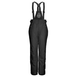 Skihose Killtec "KSW 213 GRLS SKI PNTS", M&auml;dchen, Gr. 164, Normalgr&ouml;&szlig;en, schwarz, Obermaterial: 100% Polyester;Futter: 100% Polyester;F&uuml;llung: 100% Polyester, Hosen Skihose, Wasserdichte, atmungsaktive Skihose mit verstellbarer Taille