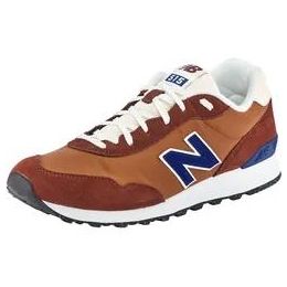 Sneaker New Balance "515", Herren, Gr. 42,5, braun (toffee, rich), Leder, Textil, Schuhe Sneaker, Topseller