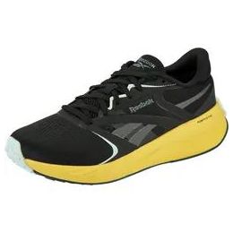 Laufschuh Reebok "ENERGEN TECH PLUS 2", Damen, Gr. 44,5, schwarz, golden haze, glitch aqua, Synthetik, Textil, Schuhe Laufschuh